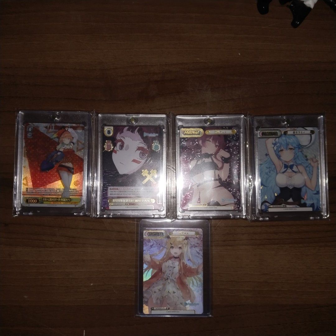 Hololive Weiss schzwart and Rebirth tcg for sale or trade with hololive ...