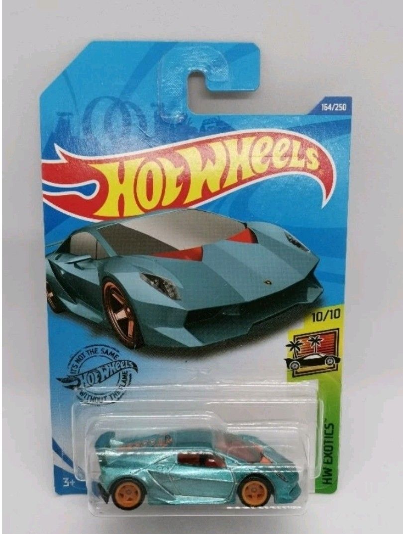 Hot wheels Lamborghini Sesto Elemento super treasure hunt STH (2 pieces ...