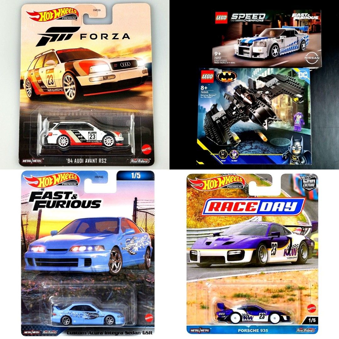 Hot Wheels Premium Fast & Furious Custom Acura Integra Sedan GSR, Forza ...