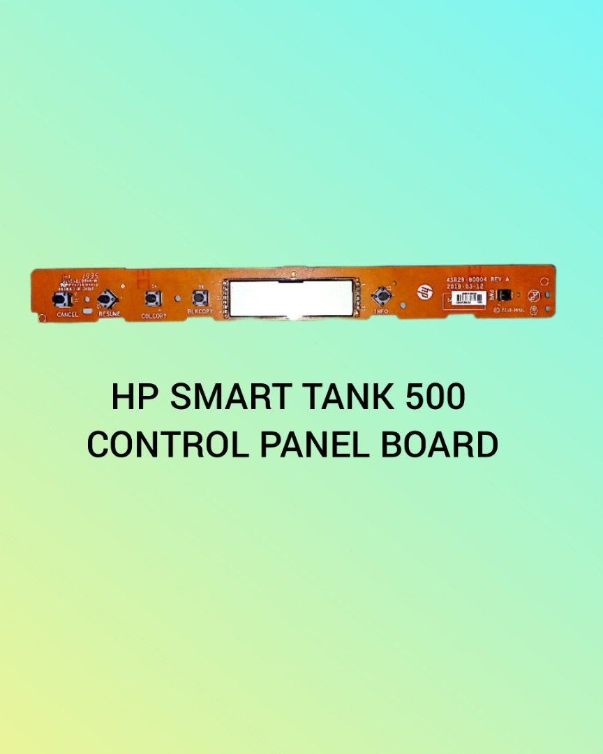 HP SMART TANK 500 CONTROL PANEL, Computers & Tech, Printers, Scanners ...