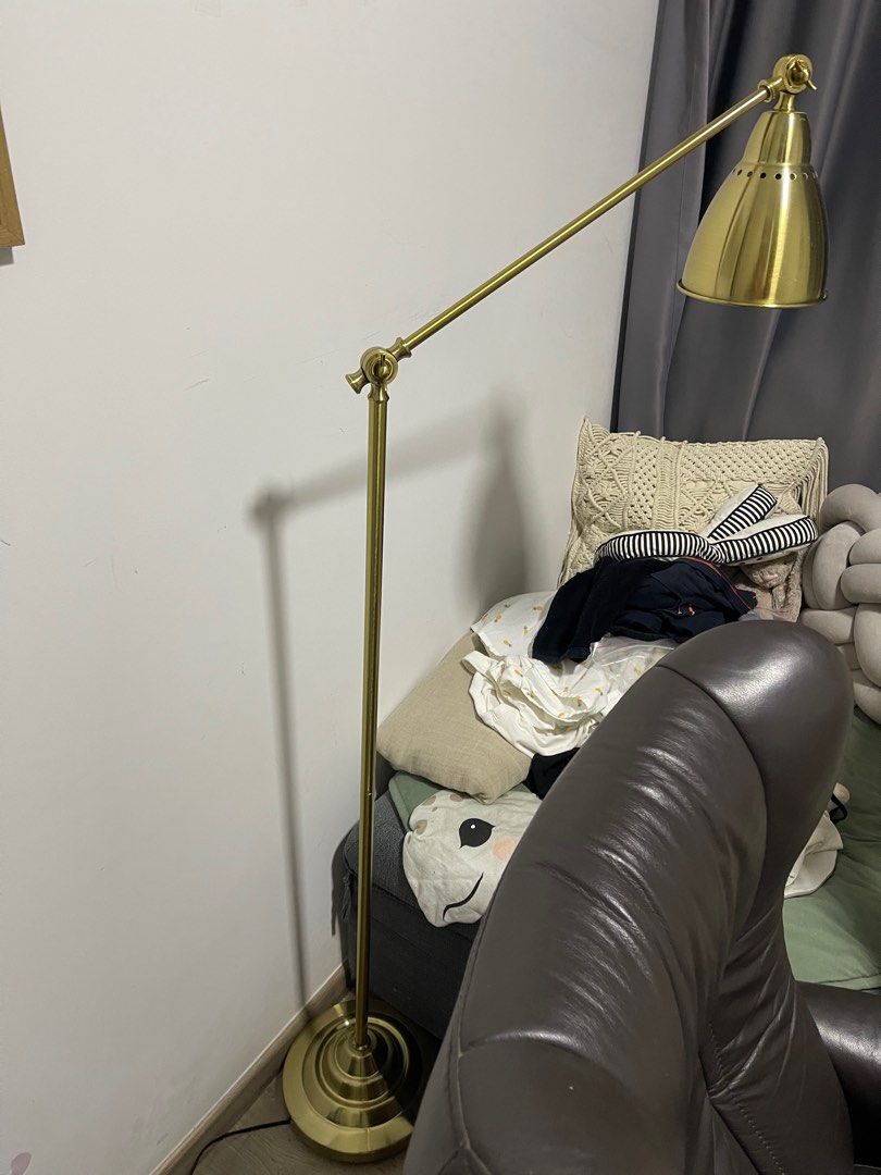 Ikea BAROMETER floor lamp, Furniture & Home Living, Lighting & Fans ...