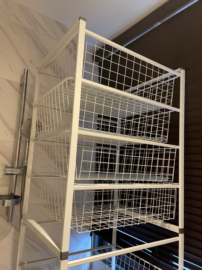 IKEA JONAXEL wire drawers storage, Furniture & Home Living, Home ...