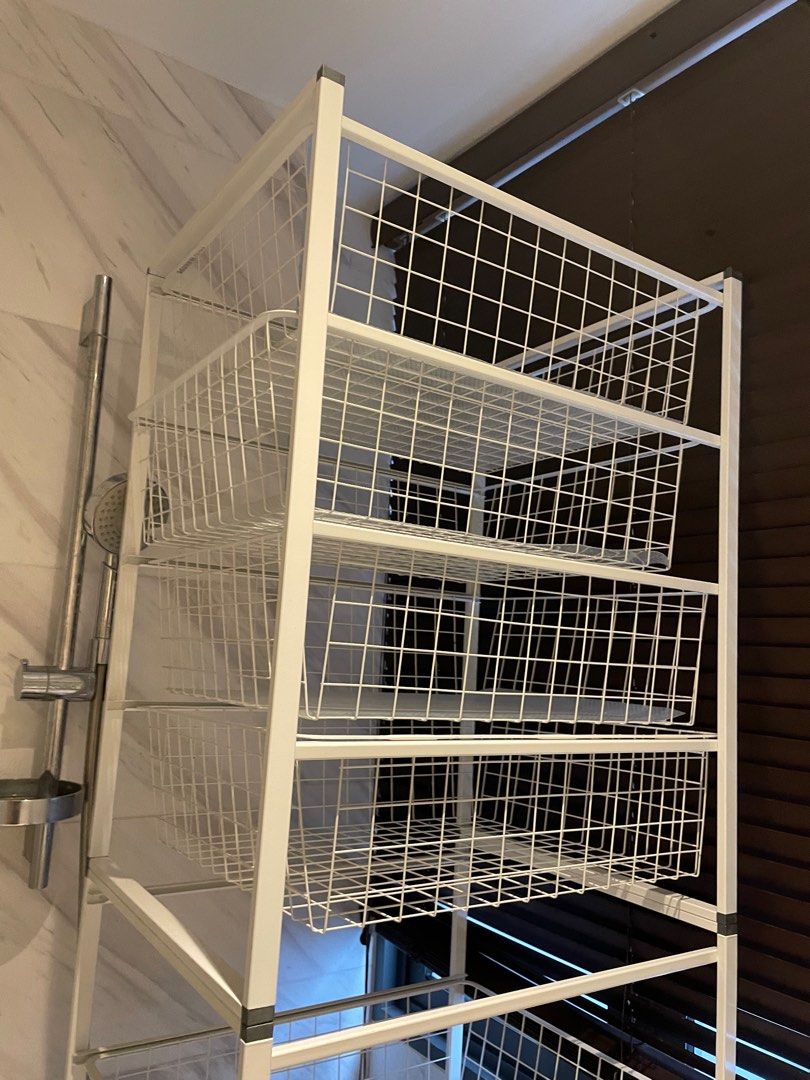 IKEA JONAXEL wire drawers storage, Furniture & Home Living, Home ...