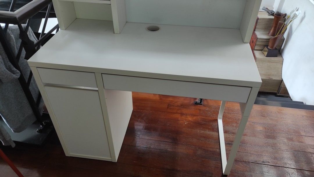 Ikea Micke Desk, Furniture & Home Living, Furniture, Tables & Sets on ...