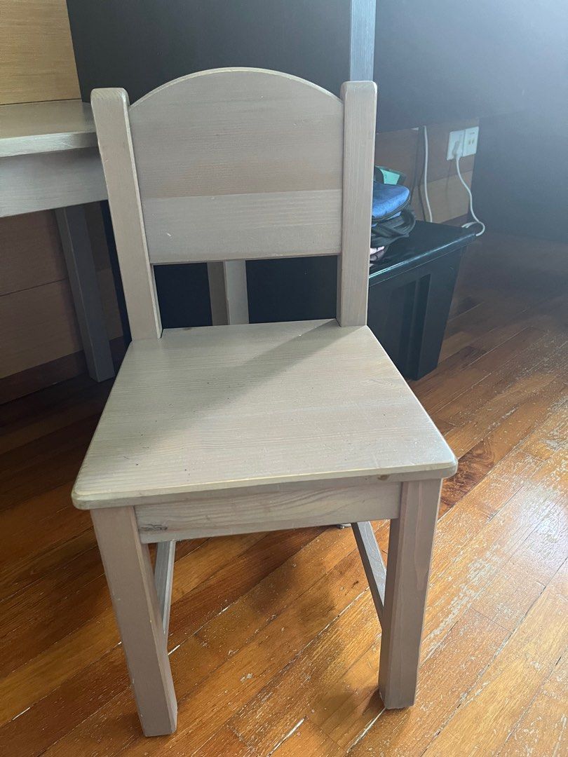IKEA SUNDVIK Children's desk and chair, Furniture & Home Living ...