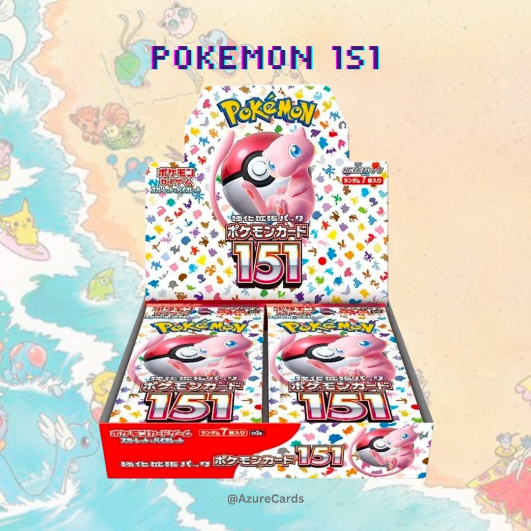[IN STOCK] Pokemon 151 Booster Box (Japanese), Hobbies & Toys, Toys ...