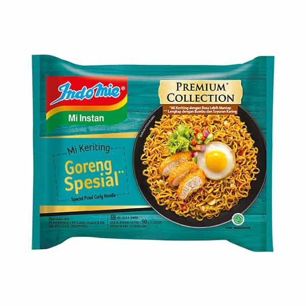 Indomie Premium Collection Mi Keriting Goreng Special (Special Curly ...