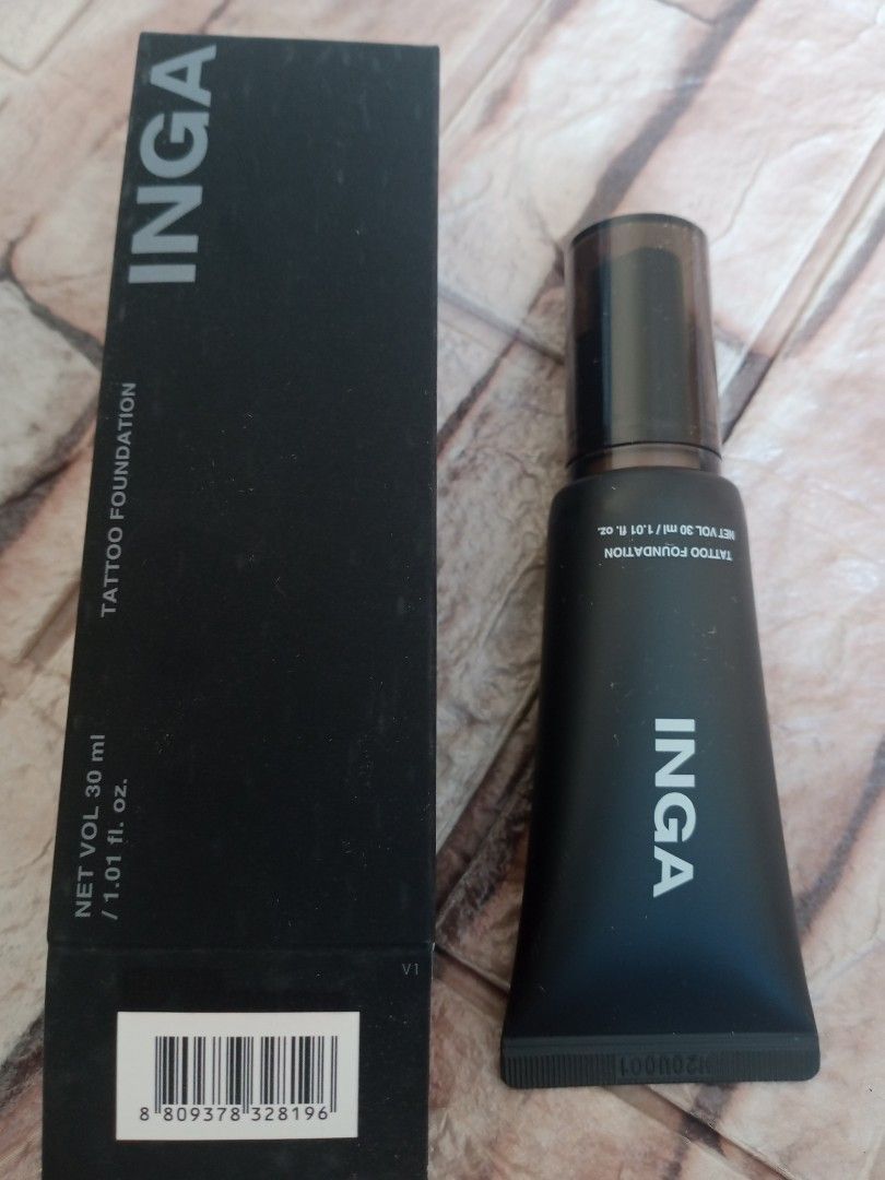 Inga Tattoo foundation, Beauty & Personal Care, Face, Makeup on Carousell