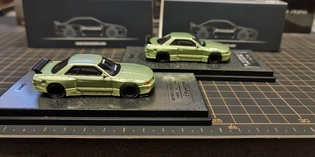 Inno64 Nissan GTR M Spec/ R Tune Mines / Ztune Full Black Carbon ...