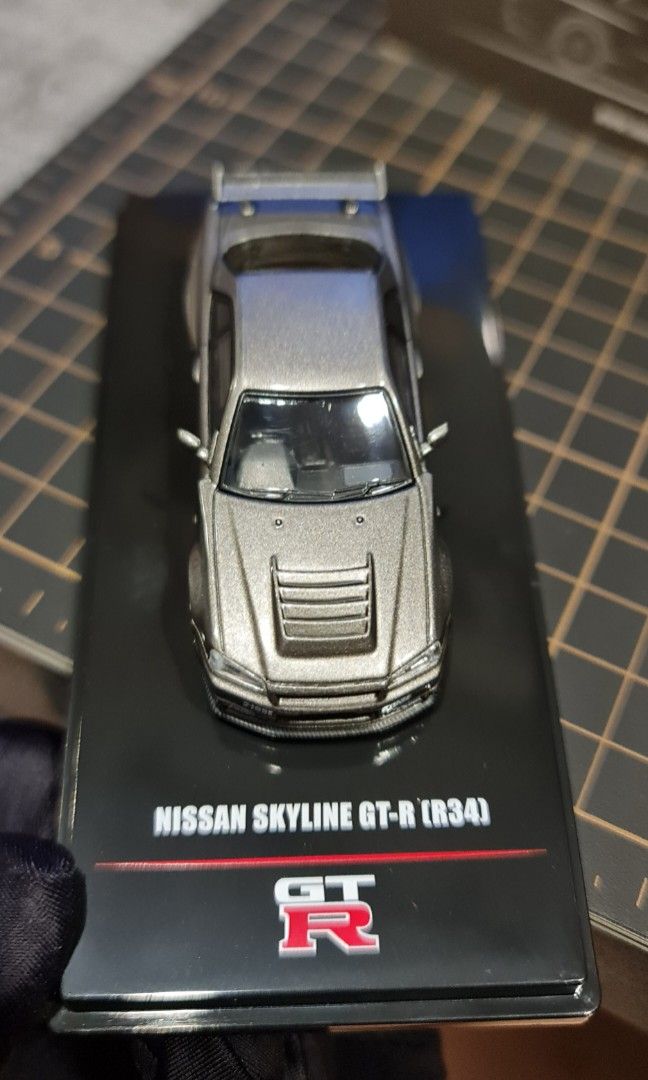 Inno64 Nissan GTR M Spec/ R Tune Mines / Ztune Full Black Carbon ...