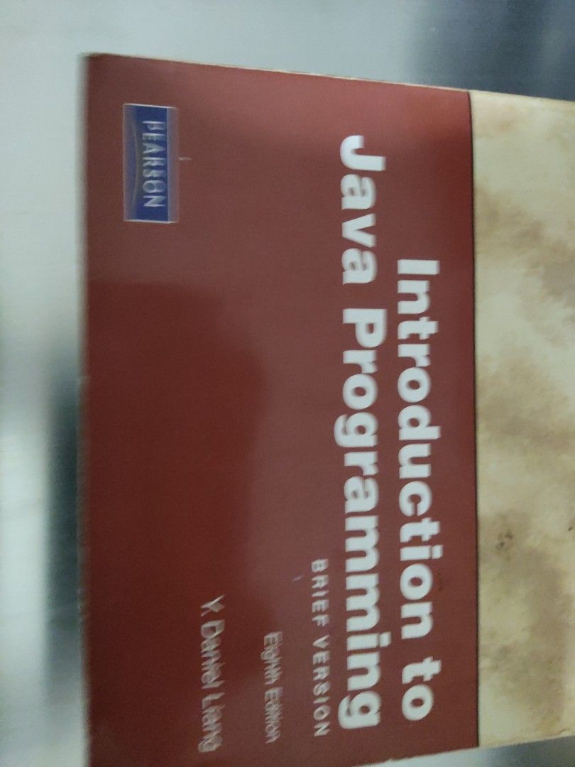 Introduction To Java Programming 8th Edition By Daniel Y Liang Hobbies And Toys Books
