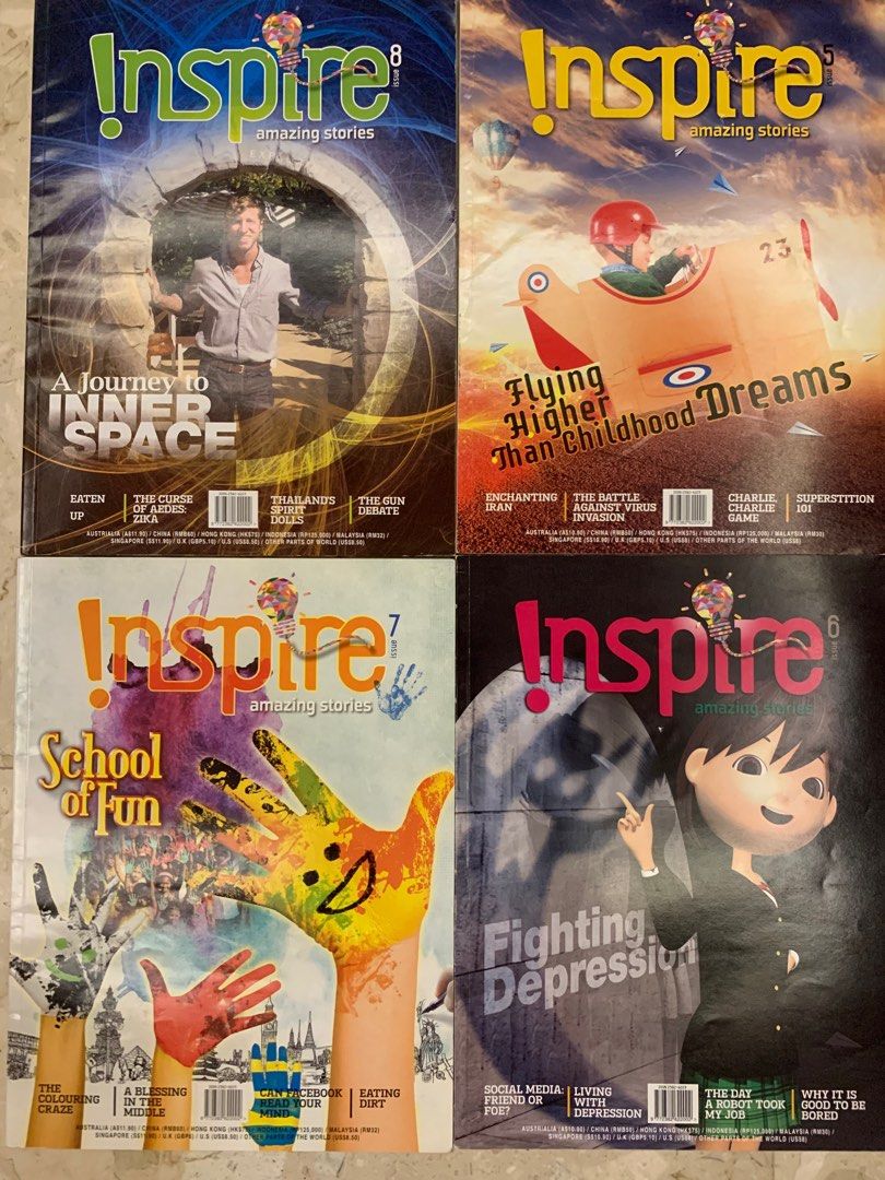 Ithink and Inspire magazine, Hobbies & Toys, Books & Magazines ...