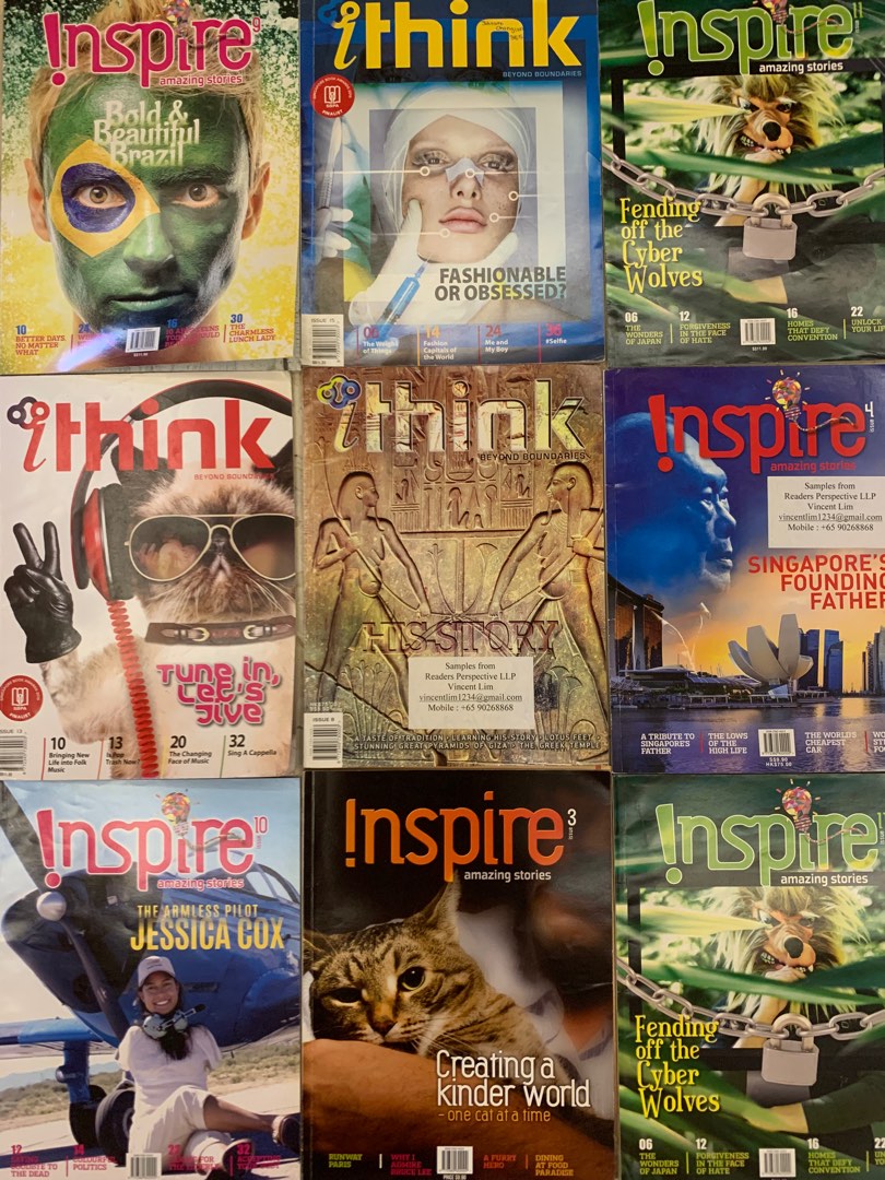 Ithink and Inspire magazine, Hobbies & Toys, Books & Magazines ...