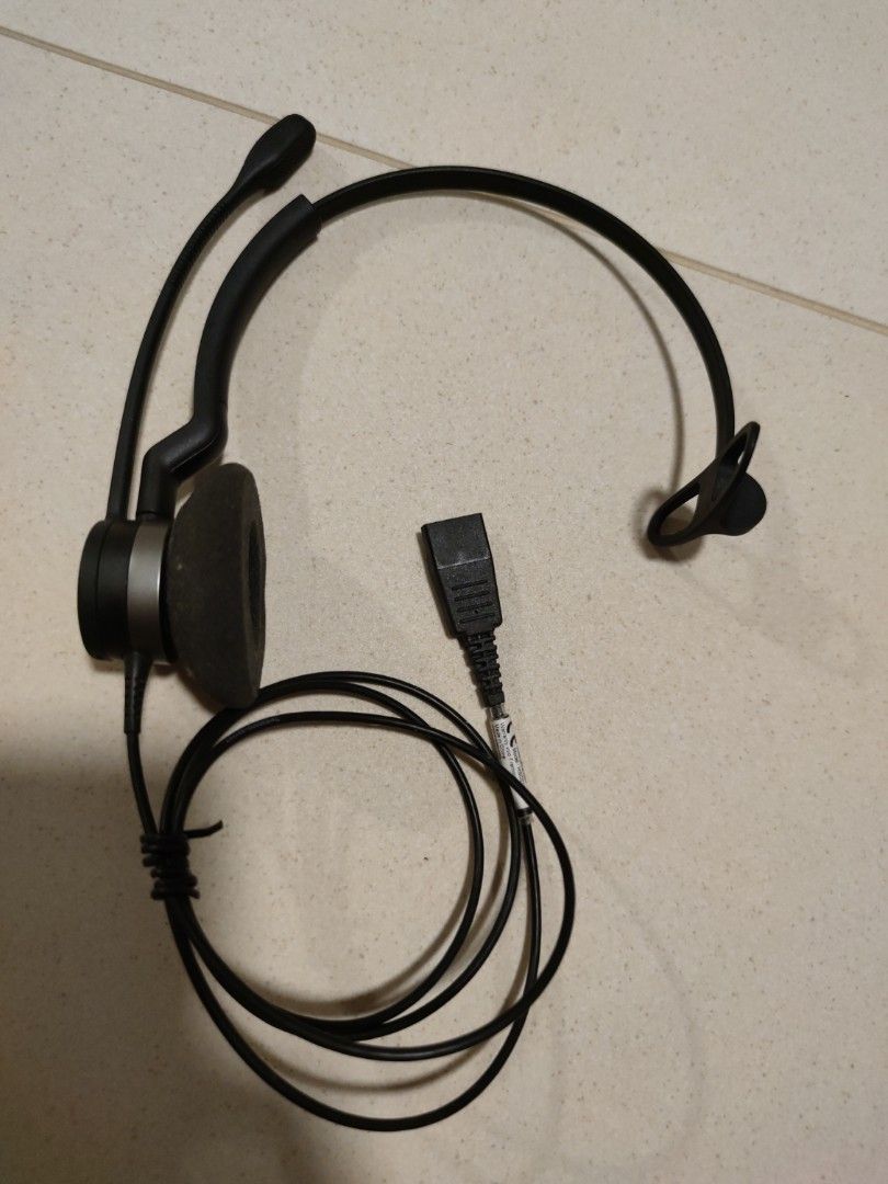 Jabra HSC015 mono, Audio, Headphones & Headsets on Carousell