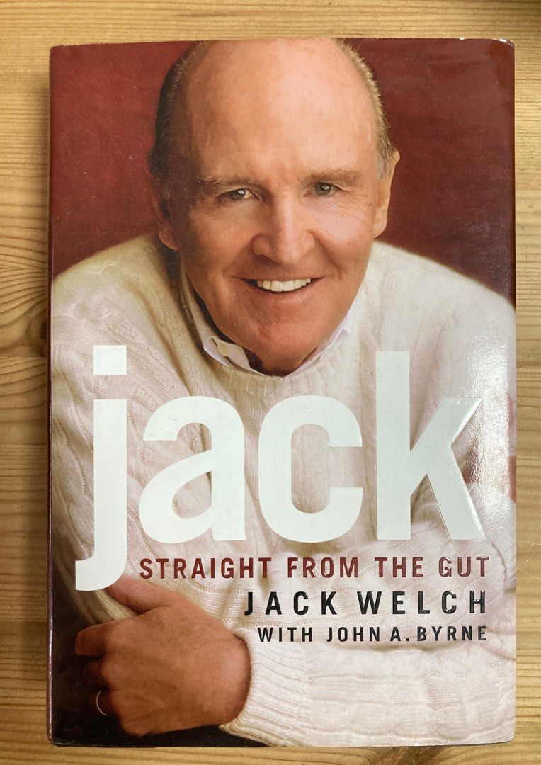 Jack Welch Straight from the gut, 興趣及遊戲, 書本 & 文具, 小說及非小說 - Carousell