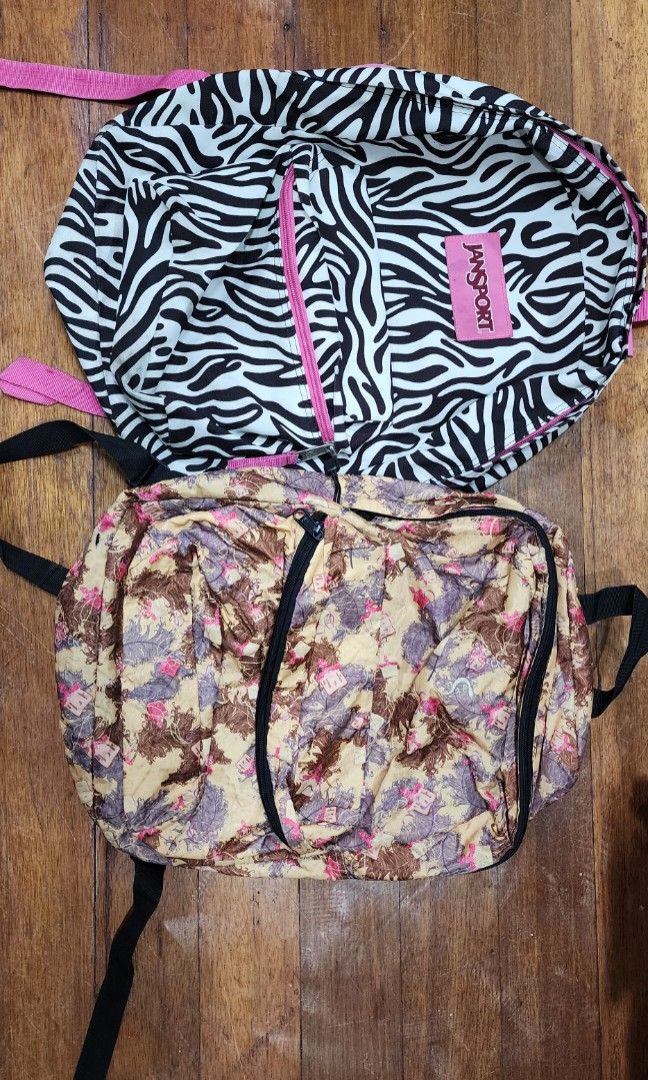 Jansport Backpack & Sandugo bag, Women's Fashion, Bags & Wallets ...