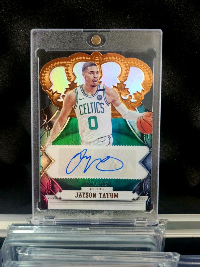 Jayson tatum rc autograph ck /199, Hobbies & Toys, Toys & Games on ...