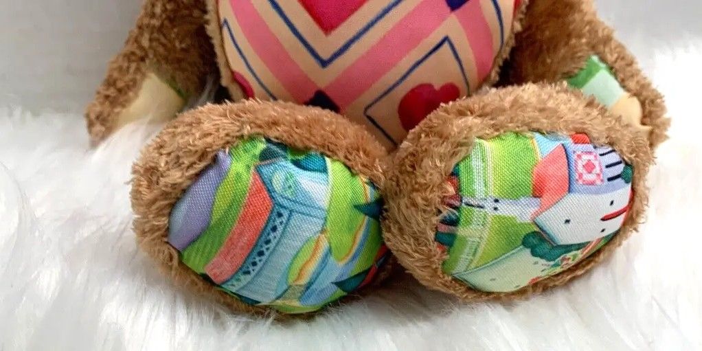 Jim Shore Plush Stuffed Animal Toy Bear Jointed, Bayi & Anak, Mainan ...