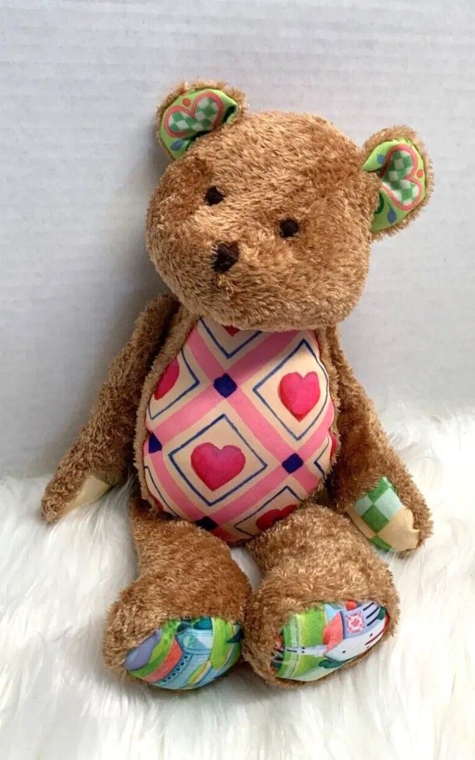 Jim Shore Plush Stuffed Animal Toy Bear Jointed, Bayi & Anak, Mainan ...