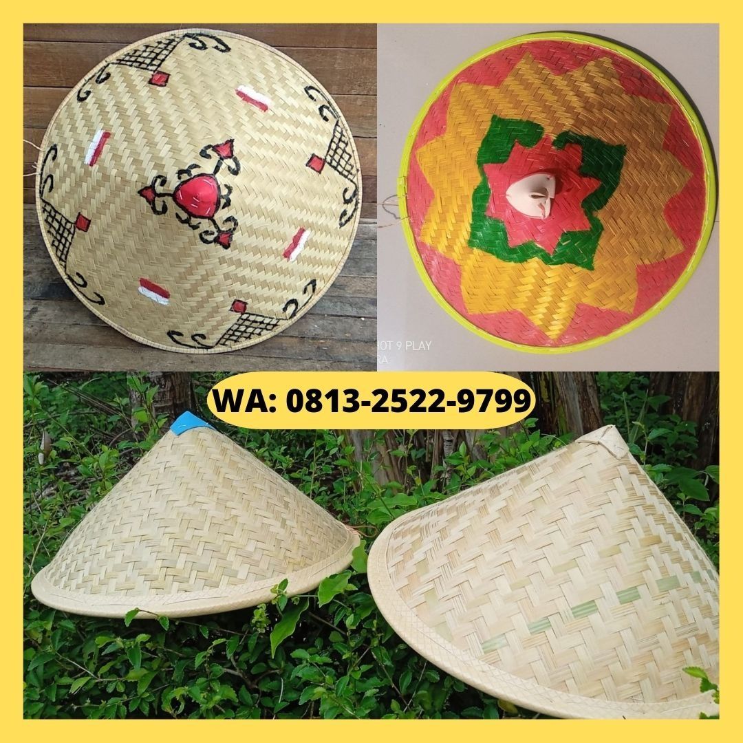 JUAL!!! Caping Hias Dekorasi / Caping Lukis Custom / Topi Caping ...