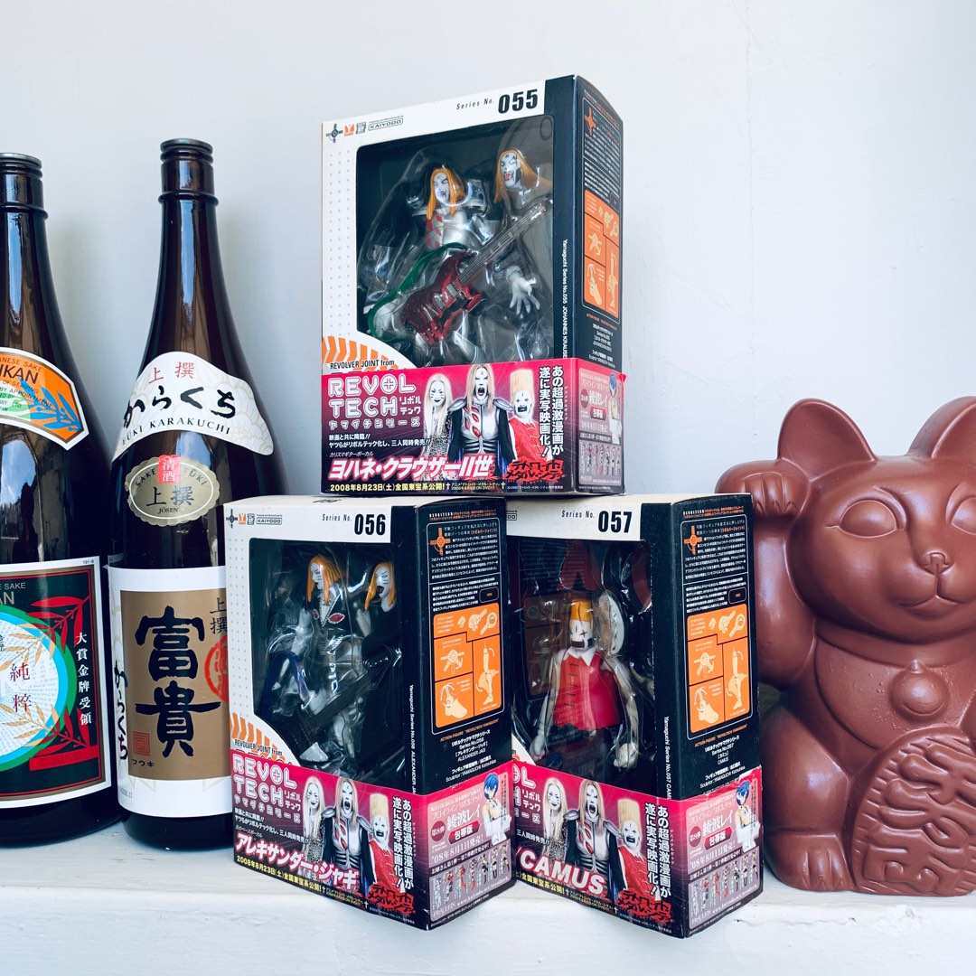 客訂｜海洋堂｜KAIYODO 山口式 デトロイト・メタル・シティ DMC Detroit Metal City 重金搖滾雙面人 克勞薩二世、賈 ...