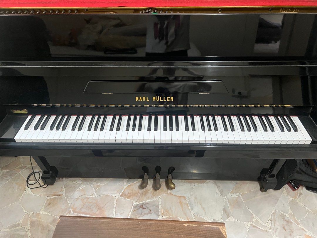 Karl Muller SR-2 Piano, Hobbies & Toys, Music & Media, Musical ...