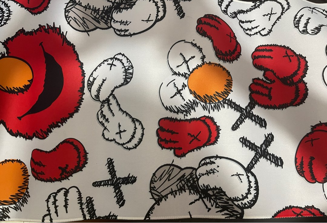 kaws elmo deskmat, Computers & Tech, Parts & Accessories, Mouse ...