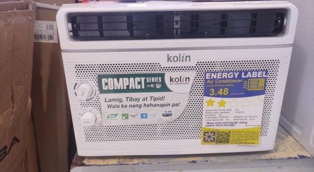 KOLIN WINDOW TYPE AIRCON, TV & Home Appliances, Air Conditioning and ...