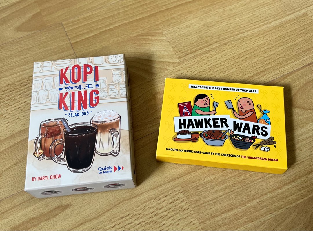 Hawker Wars Card Game, Hobbies & Toys, Toys & Games on Carousell