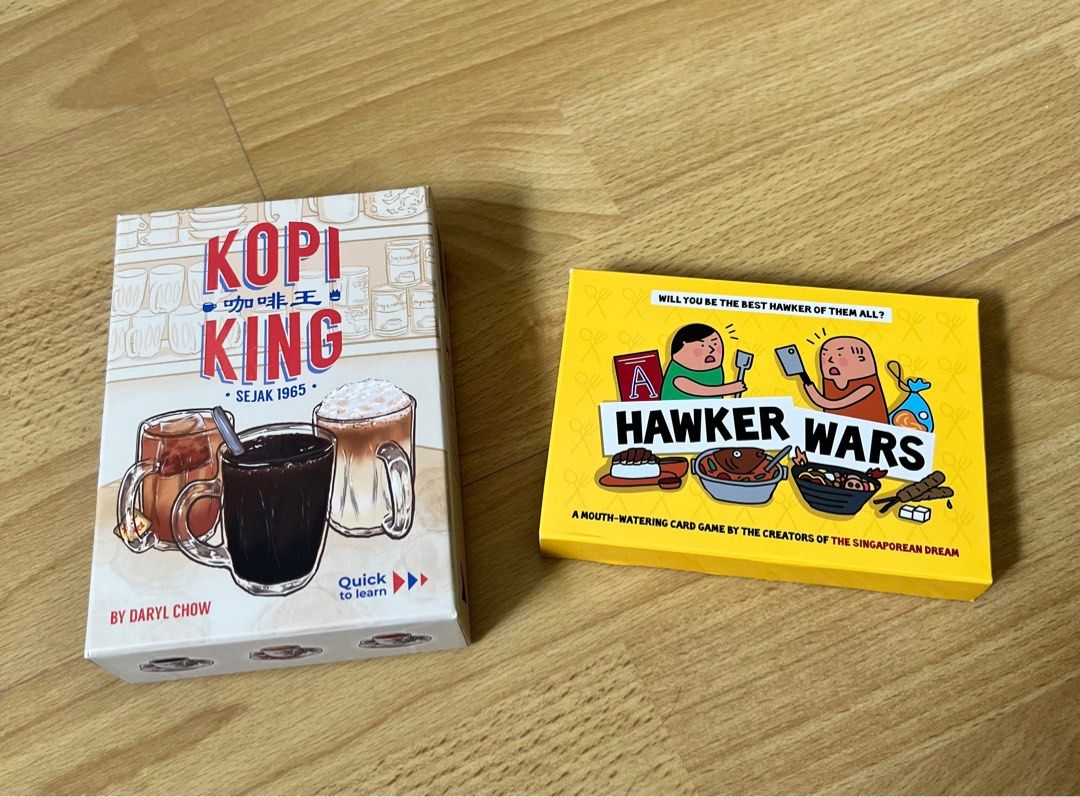 Hawker Wars Card Game, Hobbies & Toys, Toys & Games on Carousell