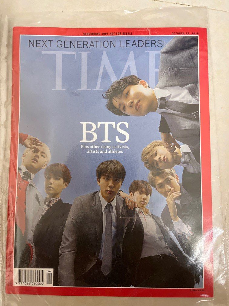 K-POP BTS TIME MAGAZINE LIMITED, 興趣及遊戲, 音樂、樂器 & 配件, 音樂與媒體 - CD 及 DVD ...