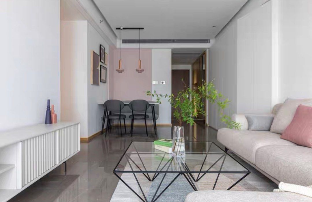 KUE Modern Glass Coffee Table, Furniture & Home Living, Furniture ...