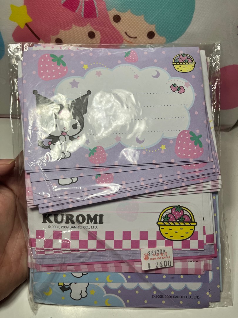 Kuromi stationary set, Hobbies & Toys, Toys & Games on Carousell