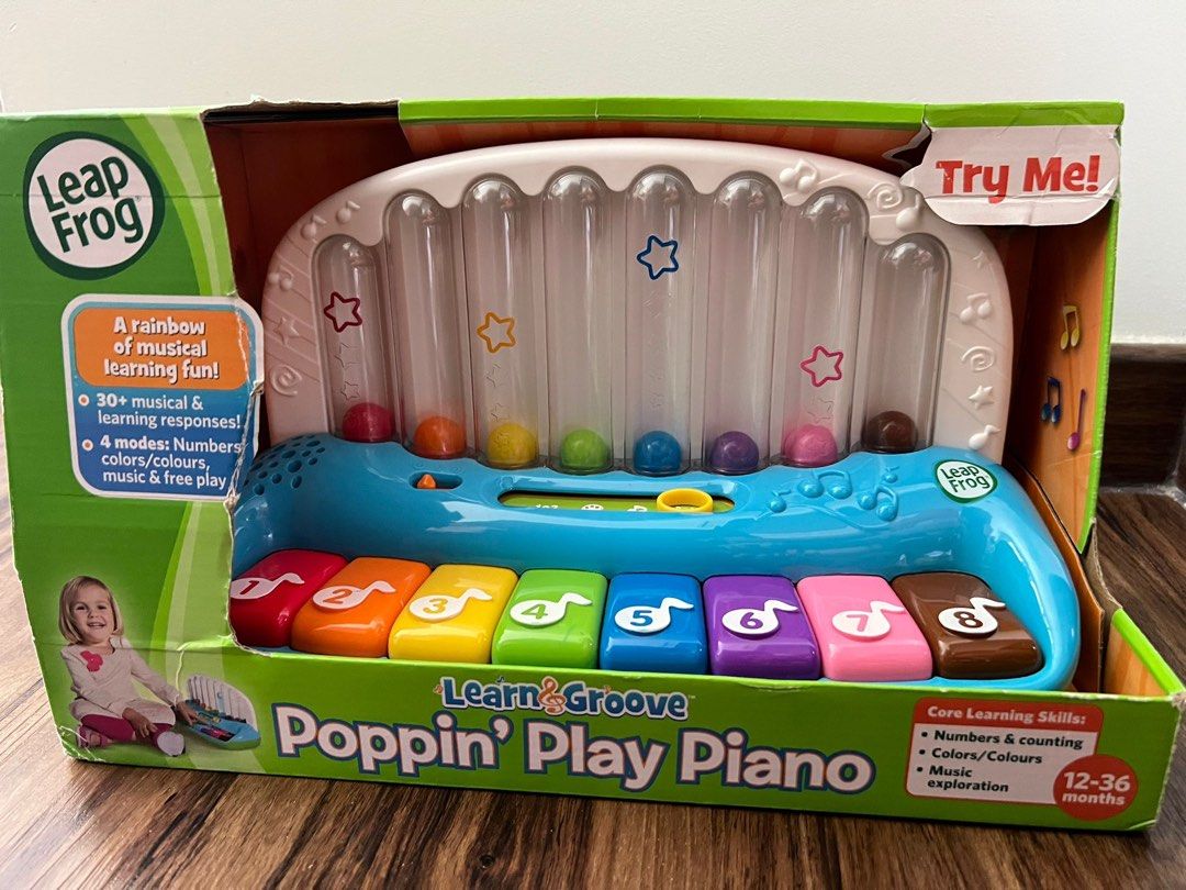 LeapFrog Press & Pop Piano, Babies & Kids, Infant Playtime on Carousell