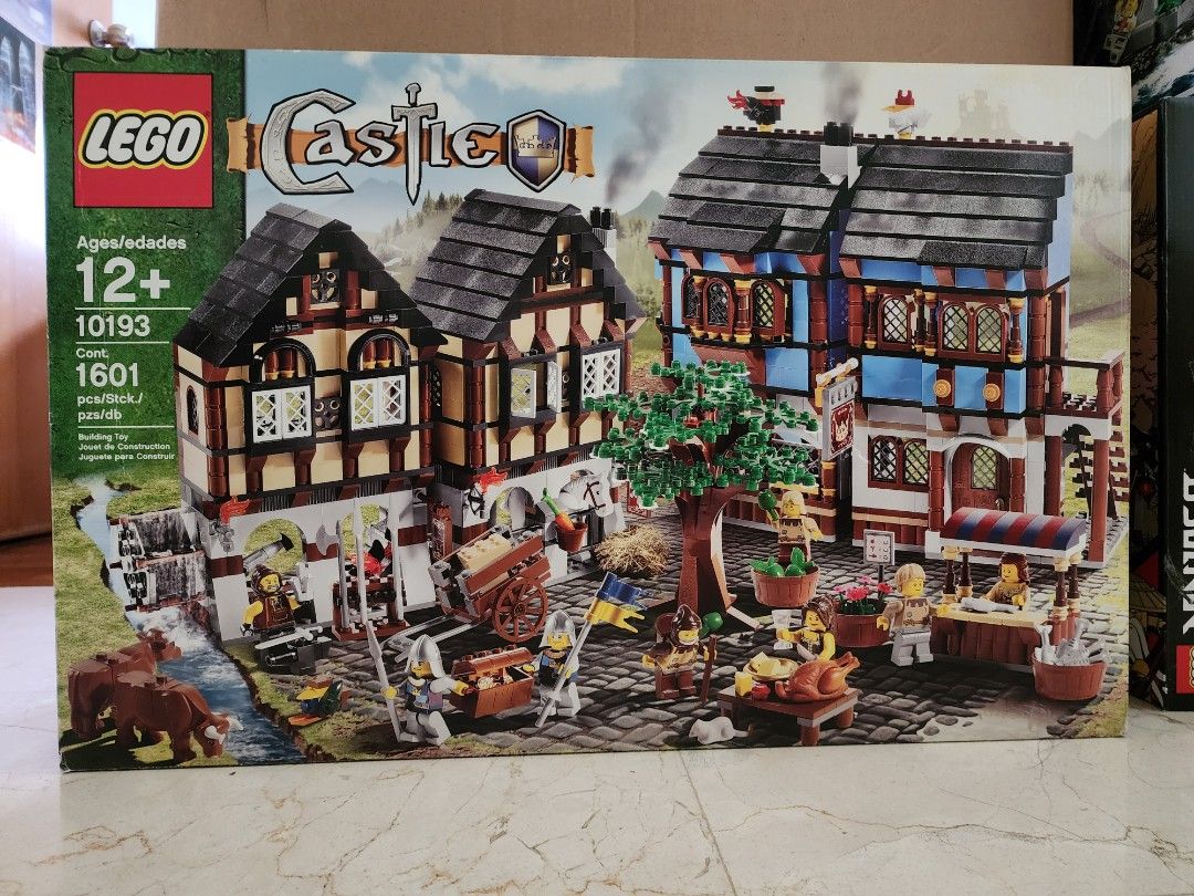 Lego Castle 10193 Medieval Market Village, Hobbies & Toys, Toys & Games ...