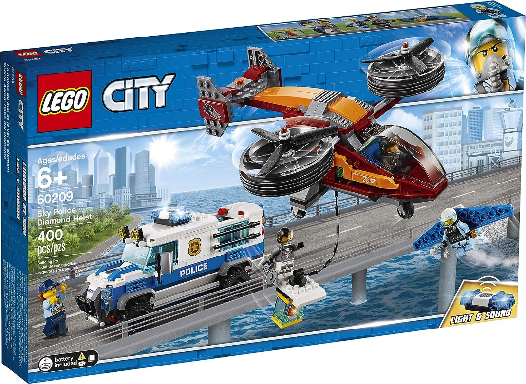 Lego City - 60209 - Sky Police Diamond Heist, Hobbies & Toys, Toys ...