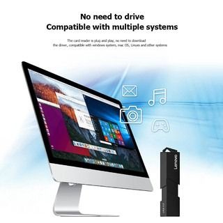 Lenovo Card Reader USB 3.0 Card Reader 2 in 1 SD TF Memory Cards ...