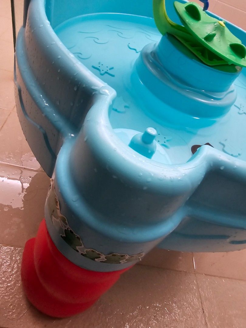 Little tikes water play pan pool, Babies & Kids, Infant Playtime on ...