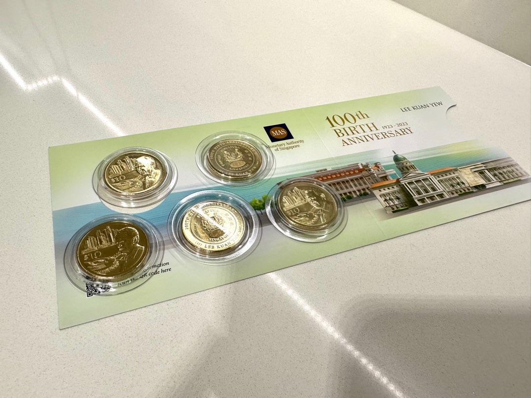 LKY 100 Coin, Hobbies & Toys, Memorabilia & Collectibles, Currency on ...