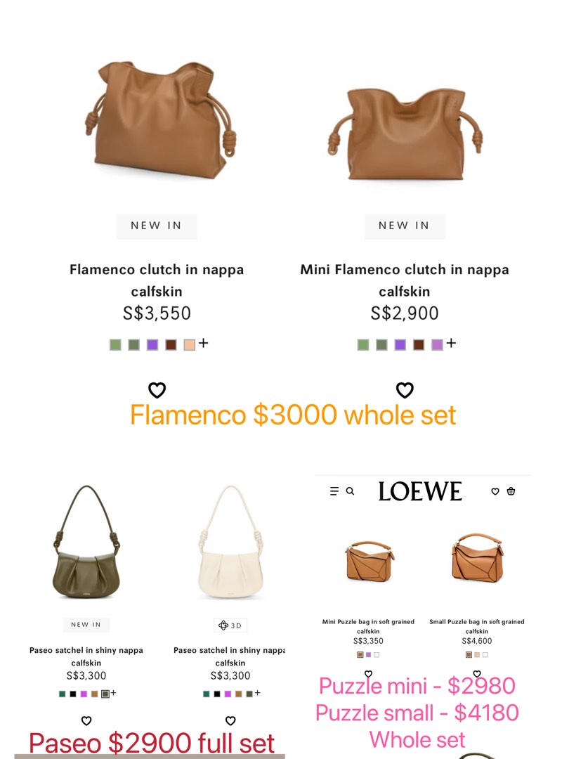 Loewe - japan, Luxury, Bags & Wallets on Carousell