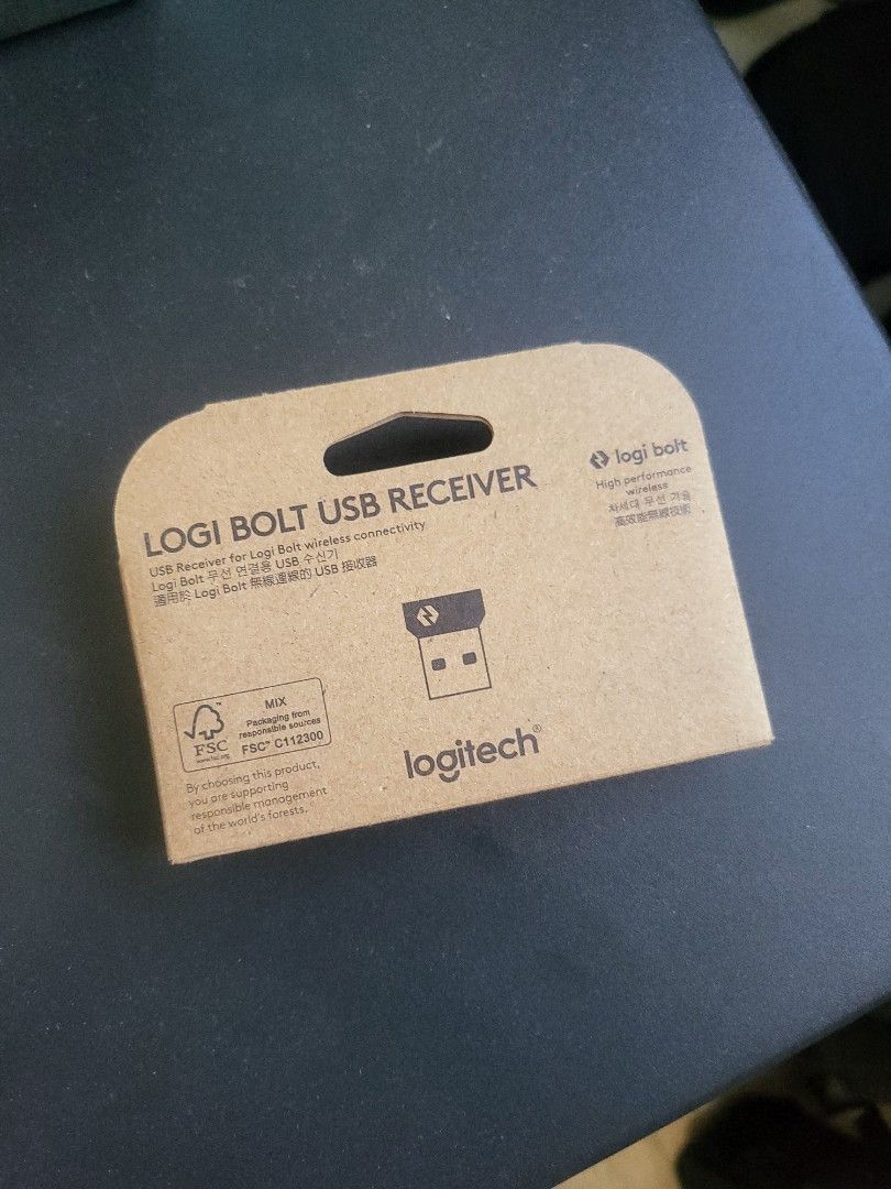Logitech Bolt USB Receiver Computers Tech Parts Accessories Mouse Mousepads On Carousell