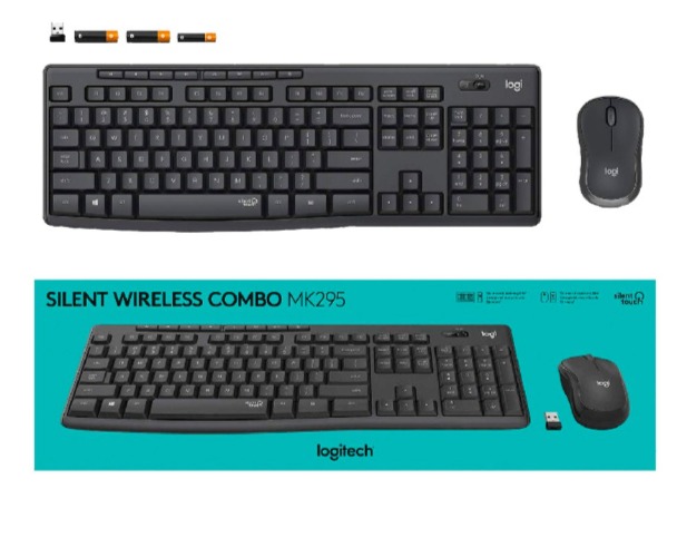 Logitech Mk295 Silent Wireless Keyboard And Mouse Combo Computers And Tech Parts And Accessories