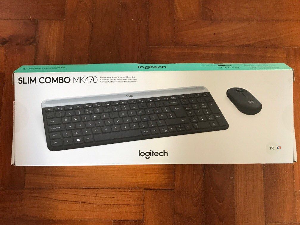 Logitech AZERTY keyboard/mouse: MK470 combo, MX Keys | Lenovo QWERTY USB Keyboard, Computers ...
