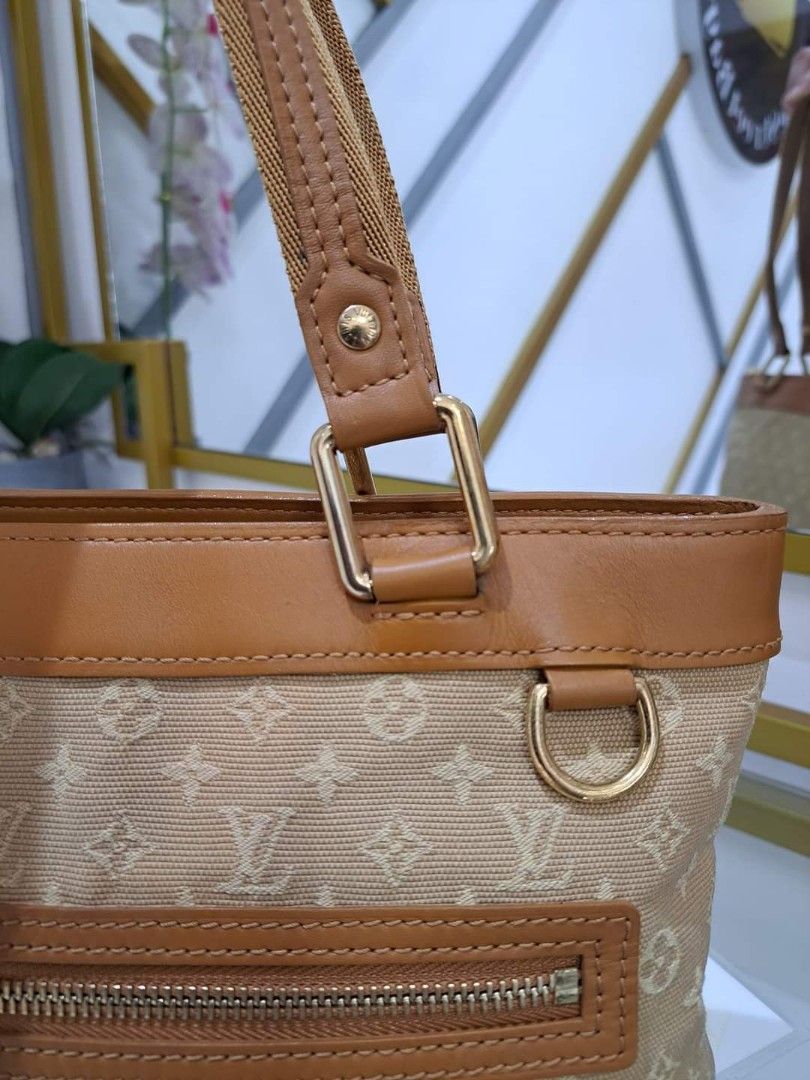Louis Vuitton Mini Lin Lucille Tote Bag, Luxury, Bags & Wallets on ...