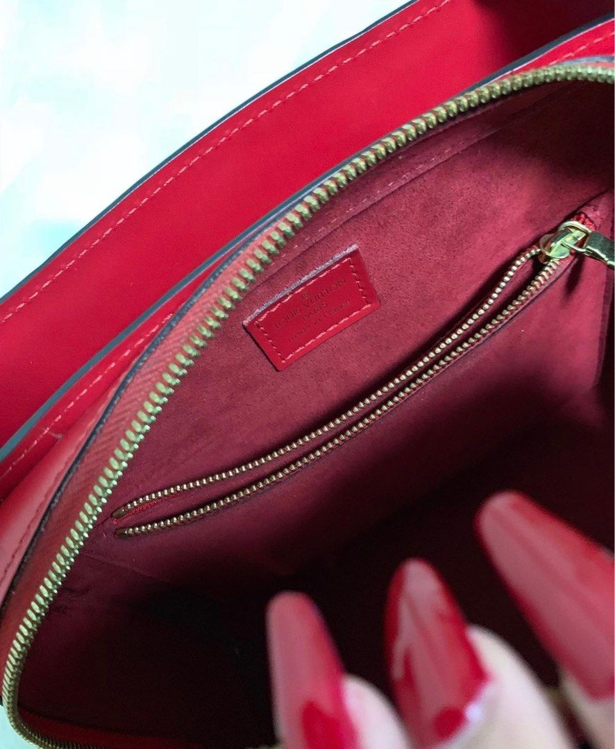 AUTHENTIC LV (epi) RED HAND BAG louis vuitton, Women's Fashion, Bags ...