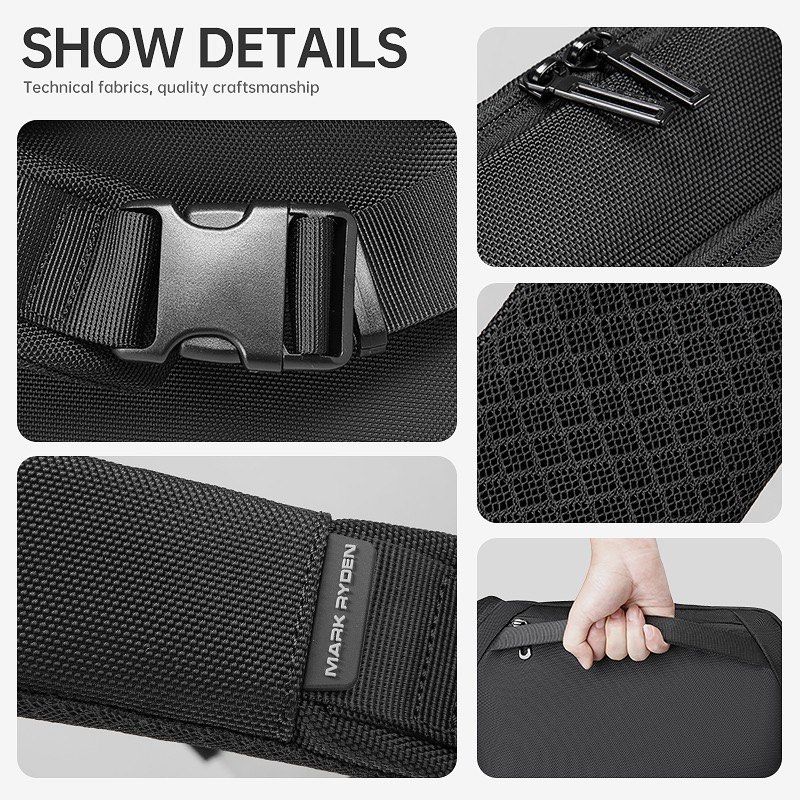 Mark Ryder waterproof sling bag, Men's Fashion, Bags, Sling Bags on ...
