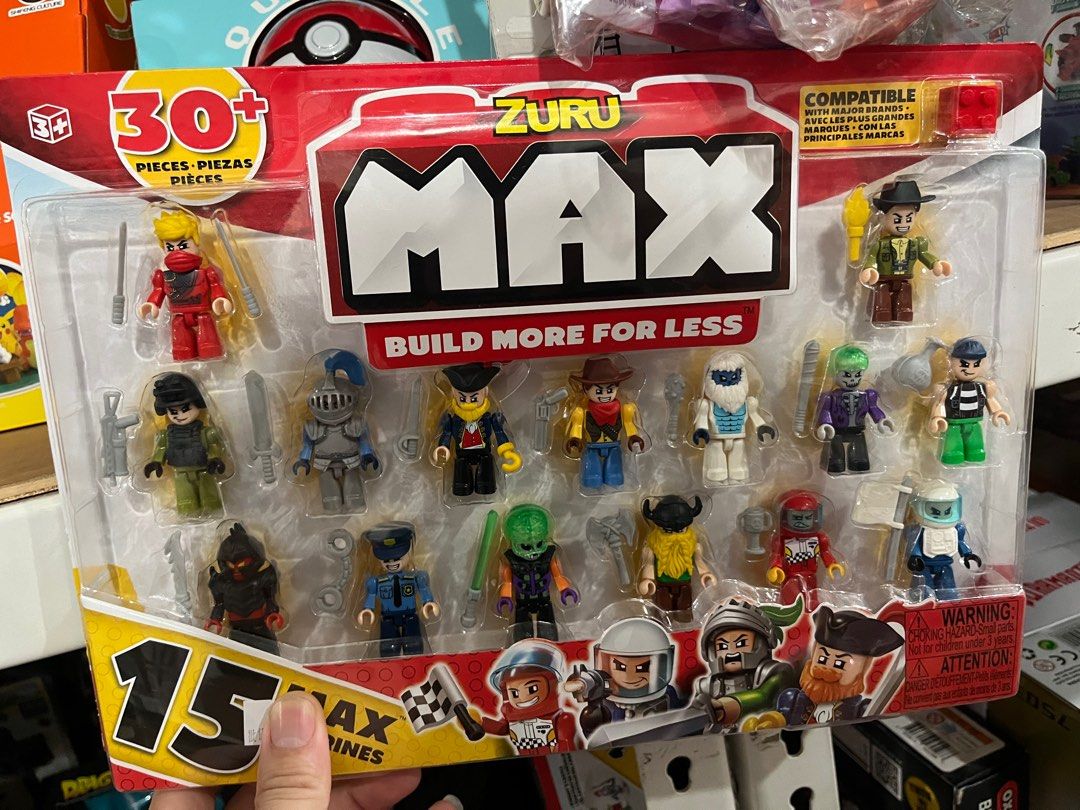 MAX BUILD MORE創意積木公仔組（15入）, 哩哩扣扣, 其他在旋轉拍賣