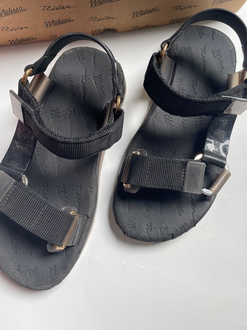 MELISSA x RIDER Sandals, Women's Fashion, Footwear, Flats & Sandals on ...