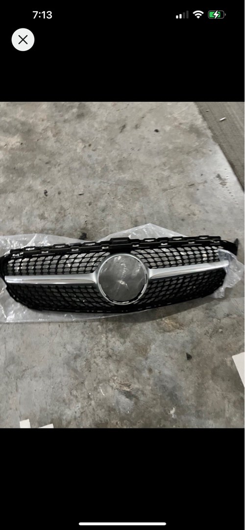 mercedes benz ORIGINAL grille, Car Accessories, Accessories on Carousell