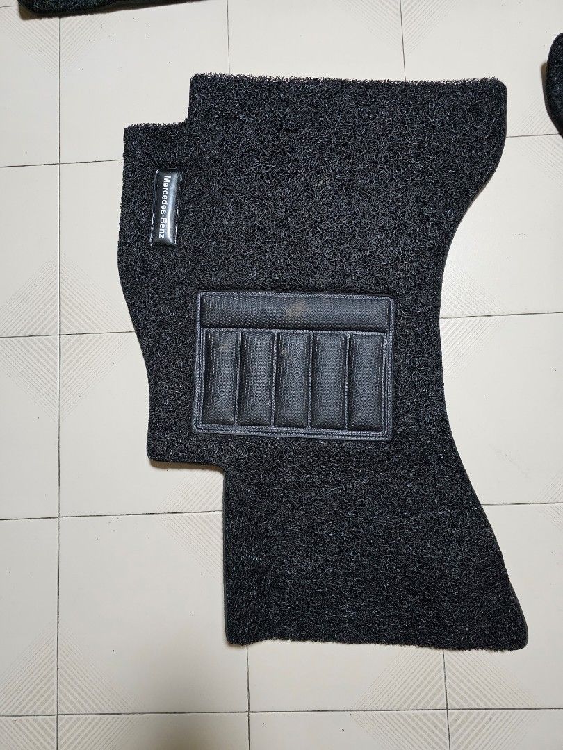 New Mercedes C Class Car Mat Full set + Car boot, Car Accessories ...